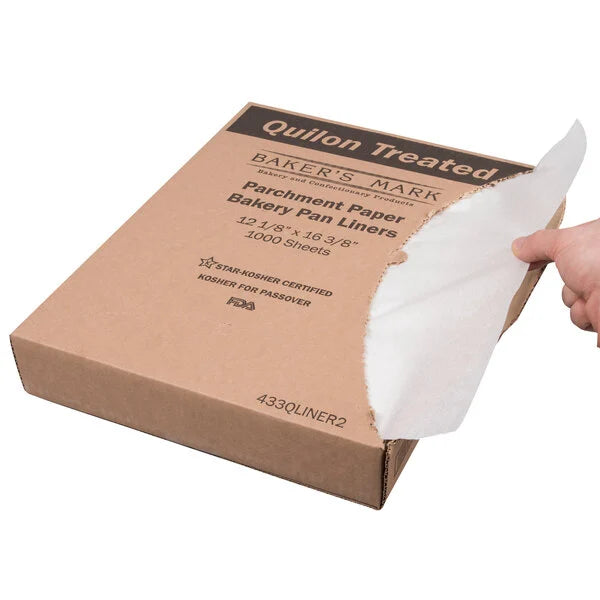 CASE/1000: Baker's Mark 12" x 16" Half Size Quilon® Coated Parchment P ...