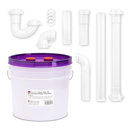 KIT/1: Practicon Gleco Trap 3.5 Gallon HV System, Clay & Plaster Sink ...
