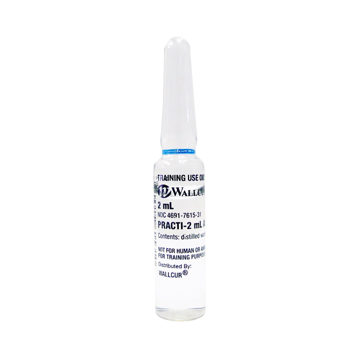 BOX/100: Clinical Training Medication Practi-2 mL Amp™ Liquid Ampule 2 ...