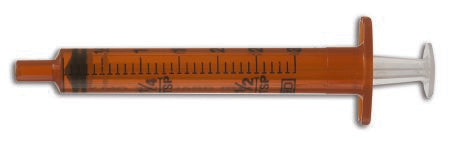 Amber Oral Syringes with Tip Cap Tip Cap Oral Syringe, Amber, 3 mL 500 ...